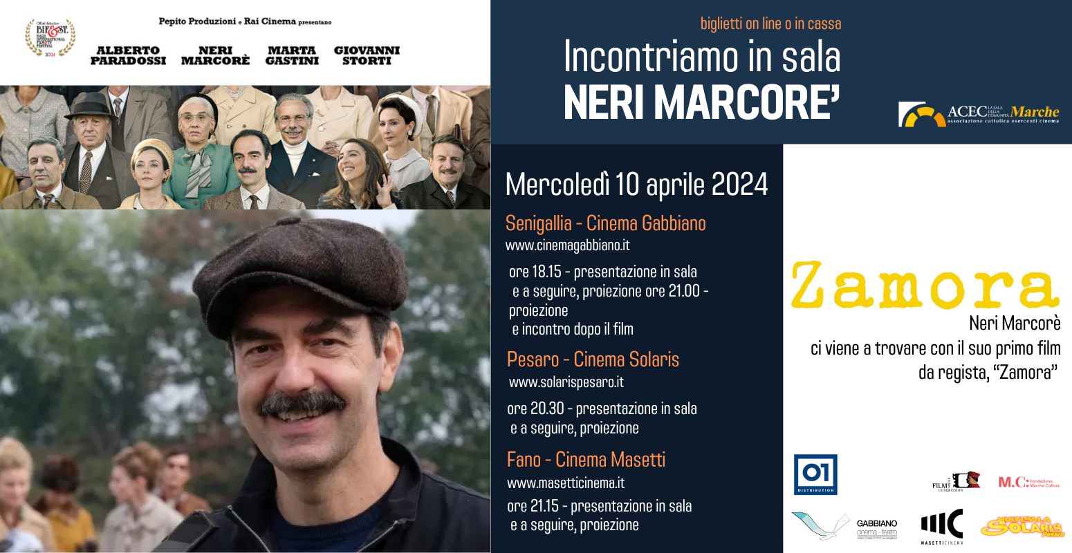 Neri Marcorè in tour nelle Marche con "Zamora" il 10 aprile - Marche ...